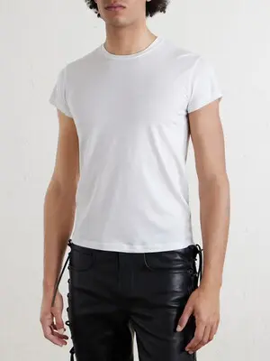 TOM FORD Cotton-jersey T-shirt - White