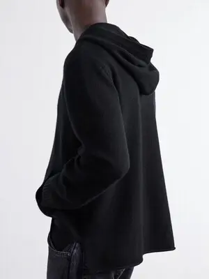JAMES PERSE Cashmere Hoodie - Black