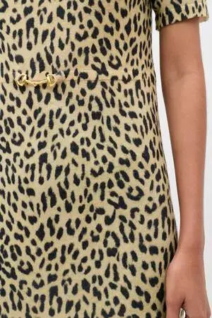 Rixo Kylie Miley Leopard Beige Regular