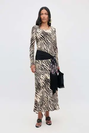 Rixo Amal Cooper Tiger Beige Regular