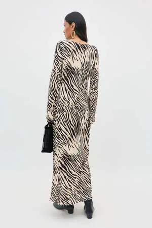 Rixo Amal Cooper Tiger Beige Regular
