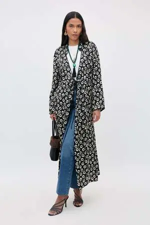 Rixo Cindy Wishing Floral Regular - Black