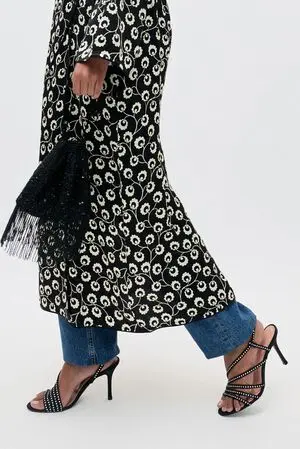 Rixo Gracey Heeled Sandals