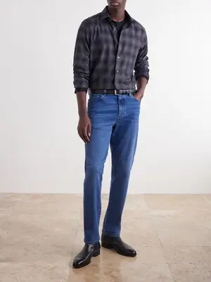 Zegna Roccia Slim-fit Straight-leg Jeans