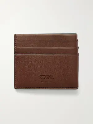 Zegna Leather Cardholder