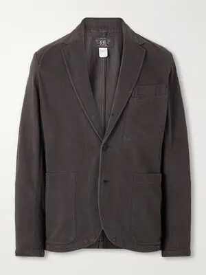Ralph Lauren Herringbone Cotton Blazer