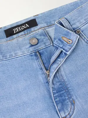 Zegna Roccia Slim-fit Straight-leg Jeans
