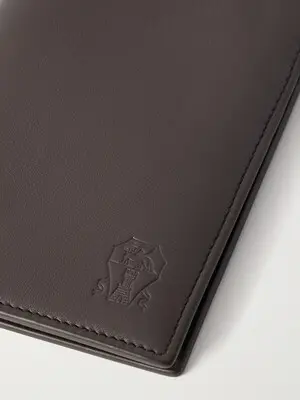 Brunello Cucinelli Leather Passport Holder