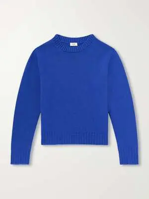 Celine Wool Crewneck Sweater - Blue