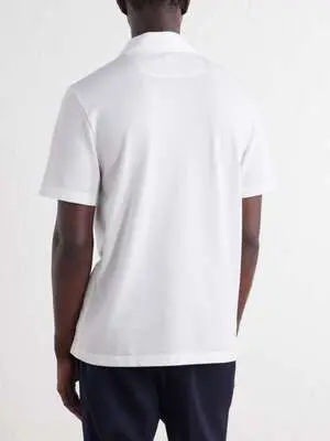 Brioni Cotton-piqué Polo Shirt