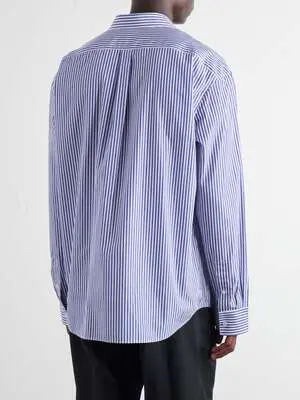 Celine Striped Cotton-poplin Shirt