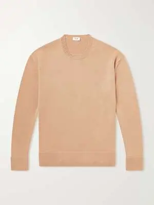 Celine Brown 100% Cashmere Crew Neck Sweater