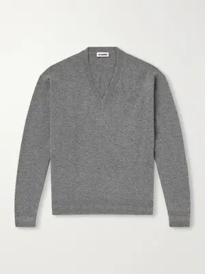 JIL SANDER Cashmere V-neck Sweater