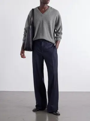 JIL SANDER Cashmere V-neck Sweater