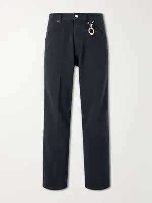 Celine Wide-leg Embellished Jeans