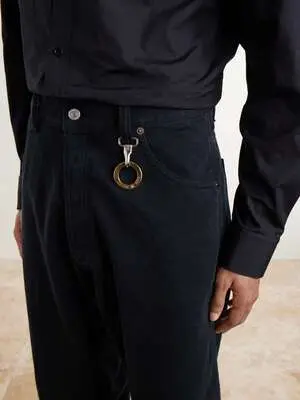 Celine Wide-leg Embellished Jeans