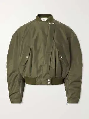 Celine Shell Bomber Jacket