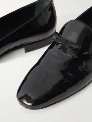TOM FORD Scott Patent-leather Loafers