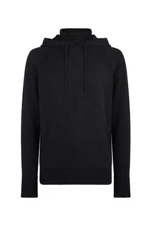LA GRANNI Knitted Roll Neck Hoodie