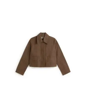 THINKING MU Striped Natural Dyes Astrid Jacket