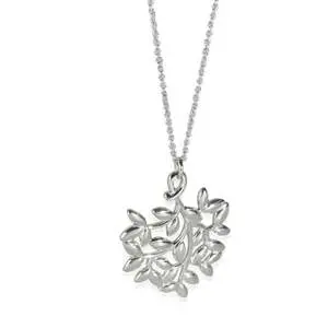 Tiffany & Co. Sterling Silver Paloma Picasso Olive Leaf Pendant Necklace - Sterling_silver