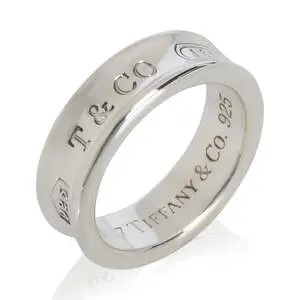Tiffany & Co. Sterling Silver 1837 Ring