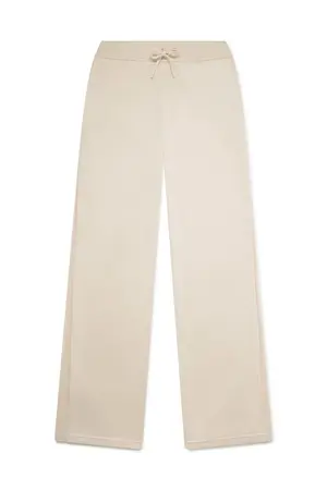 LA GRANNI Cream Straight Leg Trousers