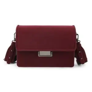 MKF COLLECTION - J'OMOR Lysandra Shoulder Bag Burgundy - Red