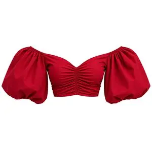 OFUURE Skye Puffy Sleeve Crop Top