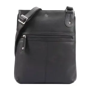 LLOYD BAKER Manali Leather Crossbody Bag - Black