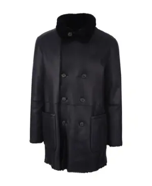 Giorgio Armani Double-breasted Reversible Coat