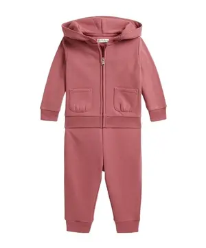 Polo Ralph Lauren Hoodie And Jogging Bottoms Set - Pink