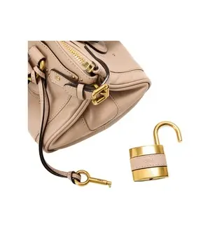 Chloé Leather Handbag - Nude