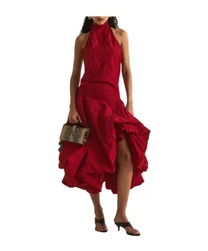 Magda Butrym A-line Midi Skirt
