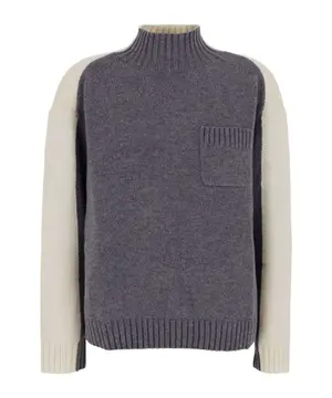 SEMICOUTURE Winnie Patch Pocket Knitted Jumper