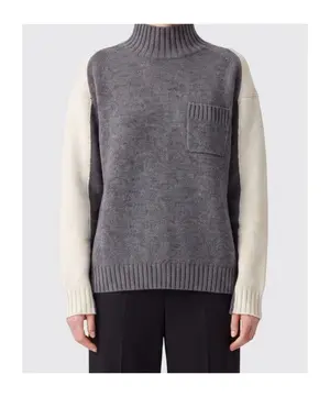 SEMICOUTURE Winnie Patch Pocket Knitted Jumper