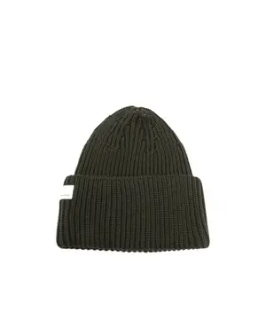 NINE:INTHE:MORNING Cuffed Knit Hat - Black
