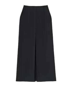 Auralee Slit Midi Skirt