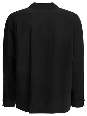 A.PRESSE Long-sleeve Silk Shirt
