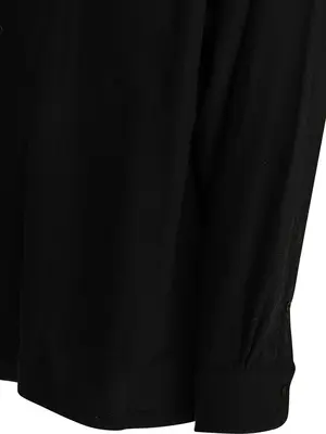 A.PRESSE Long-sleeve Silk Shirt