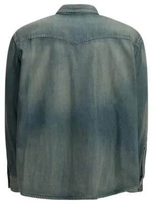 A.PRESSE Vintage Western Denim Shirt