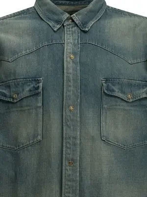 A.PRESSE Vintage Western Denim Shirt