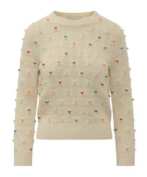 Isabel Marant Étoile Priyanka Embellished Knitted Sweater