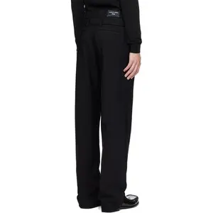 MARINE SERRE Tailored Wool Flare Pants