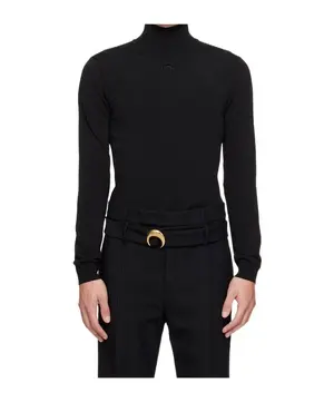 MARINE SERRE Moon-embroidered Sweater