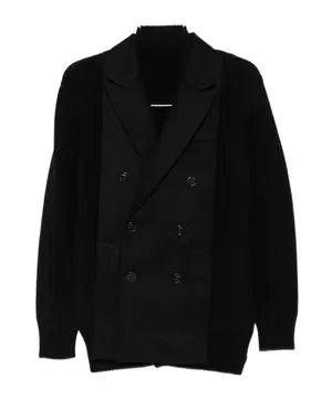 Sacai Double-breasted Layered Cardigan