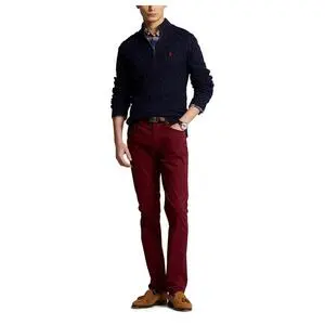 Polo Ralph Lauren Quarter Zip Cable Knit Sweater