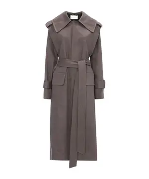 Victoria Beckham Long-sleeved Trench Coat