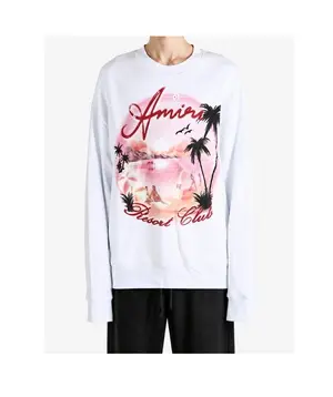 Amiri Crewneck Long Sleeve T-shirt