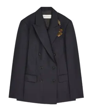 Dries Van Noten Embroidered Blazer